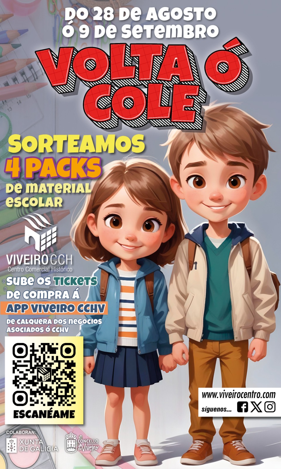 VOLTA Ó COLE CO CCHV | Viveiro Centro Comercial Histórico